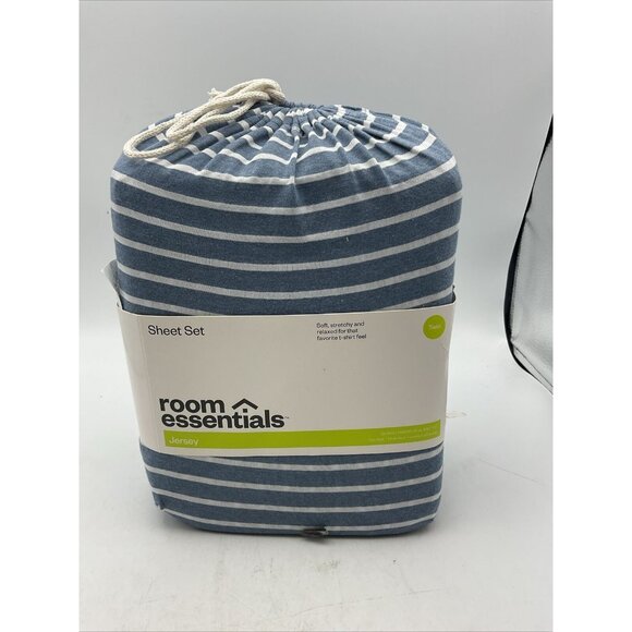 Room Essentials | Bedding | Room Essentials Jersey Sheet Set Twin Size ...